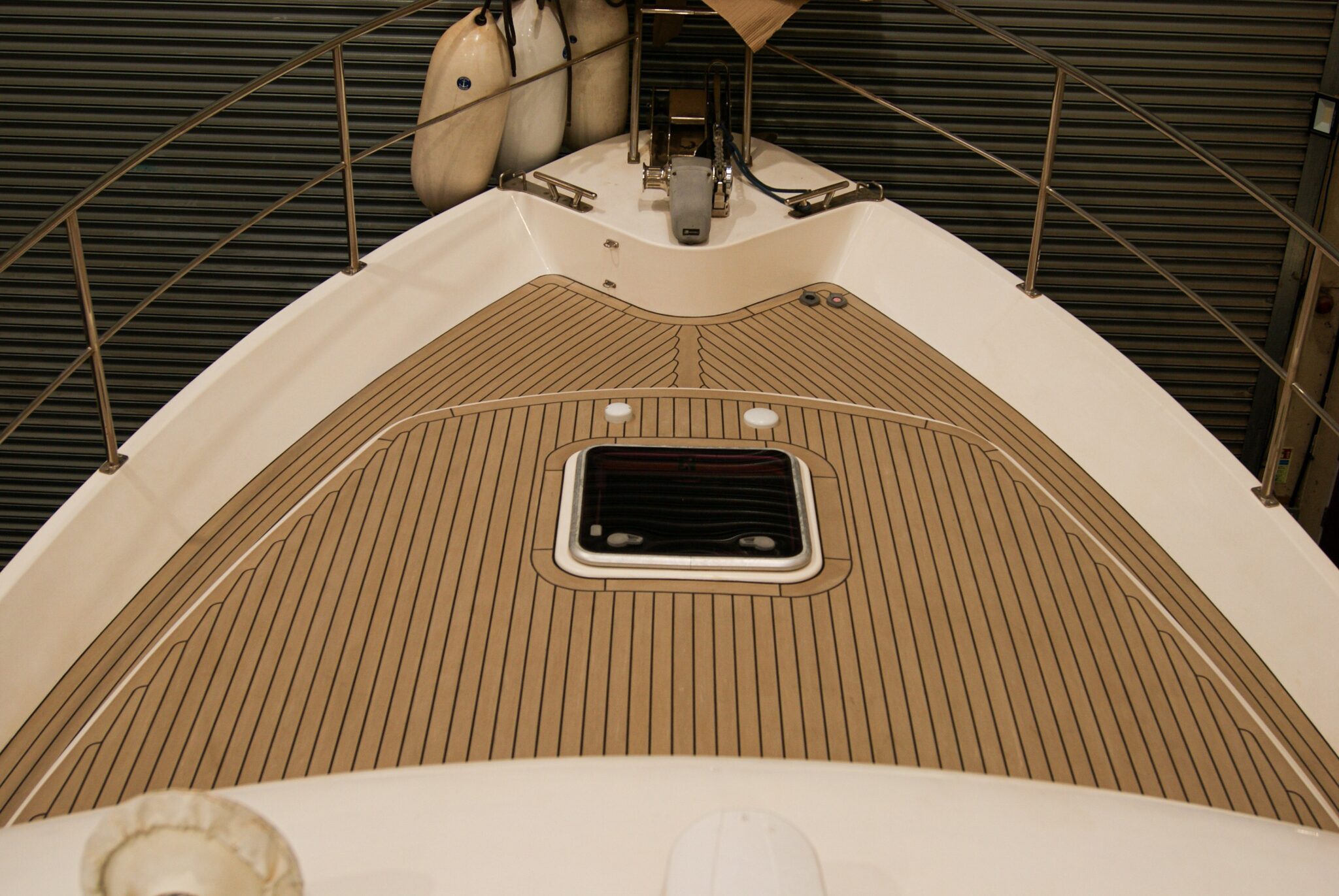 Installation of Flexiteek Decking - Richardsons Yacht Services Ltd ...